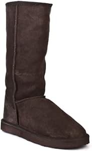 Amazon.com | Women's Shoe Sydney High - Chocolate by Ukala Boots | Boots