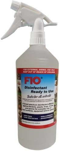 F10 1 Ltr Ready to use spray bottle Disinfectant with Dispenser/Hand ...