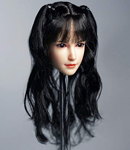 HiPlay 1/6 Scale Female Figure Head Sculpt, Beuty Charming Girl Doll ...