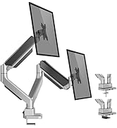 WORLDLIFT Dual Monitor Stand Vertical Stack for 2 Screens up to 35 ...