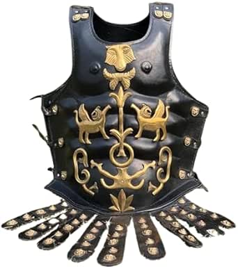 NauticalMart Medieval Leather Muscle Armor Collectible Roman Heavy ...
