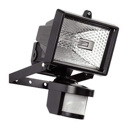 400W Garden Halogen FLOODLIGHT Security Light with Motion PIR Sensor ...