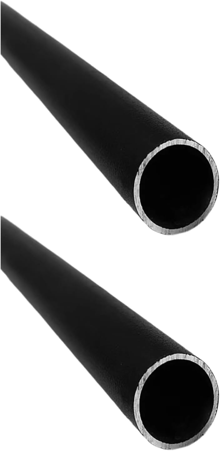 Amazon.com: Kwweeoo Black Aluminum Round Tubing OD 20mm ID 18mm WT 1mm ...