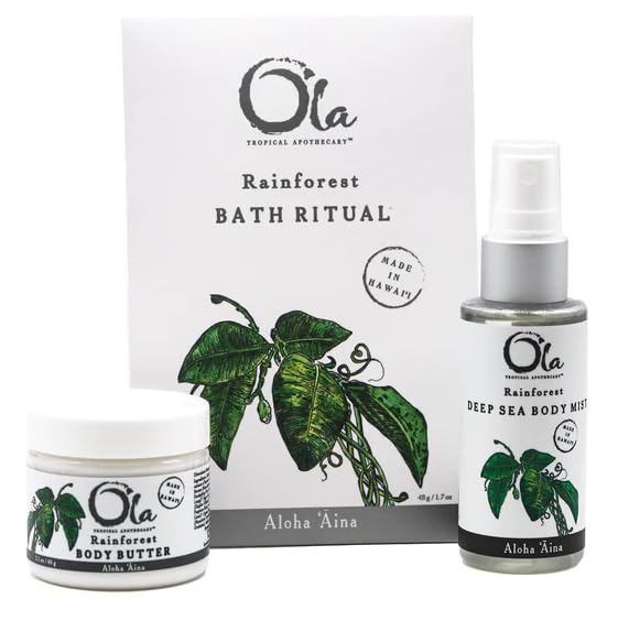 Amazon.com : Ola Tropical Apothecary Rainforest Gift Set - Body Butter ...