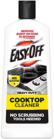 Amazon.com: Easy Off Heavy Duty Cooktop Cleaner, Removes Burnt on Food ...
