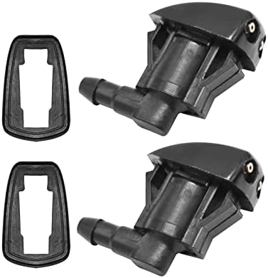 Amazon.com: 2Pcs Windshield Wiper Washer Nozzle Spray Jet Compatible ...