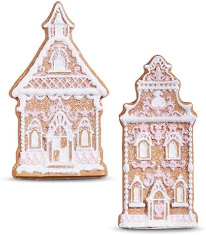 Amazon.com: RAZ Imports Ornate Delicate Icing Gingerbread Sandy Brown ...
