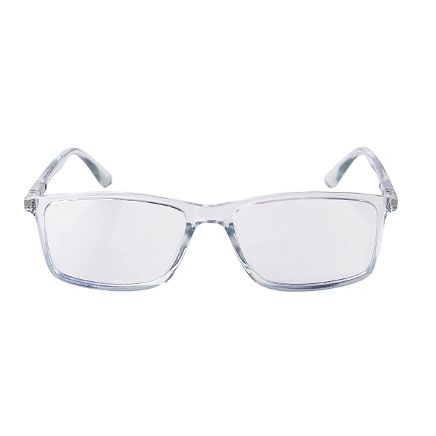 Buy Intellilens Clear Square Blue Cut Computer Glasses for Eye ...