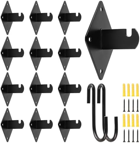 Amazon.com: SSWBasics Grid Wall Mount Brackets for Wire Grid and ...