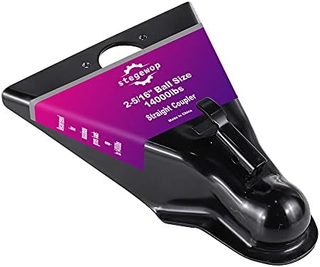 Amazon.com: 2-5/16" A-Frame Trailer Coupler with Trigger Latch SAE ...