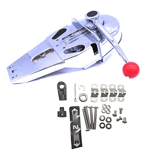 Snapklik.com : Top Mount Control Marine Boat Single Lever Handle Engine ...