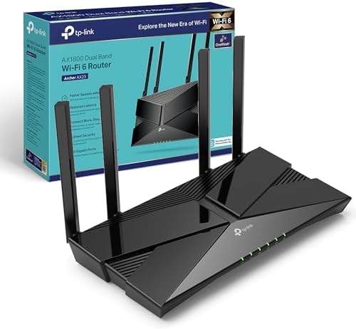 TP-Link EX230V - AX1800 Dual-Band Wi-Fi 6 Gigabit VoIP Router: Amazon ...