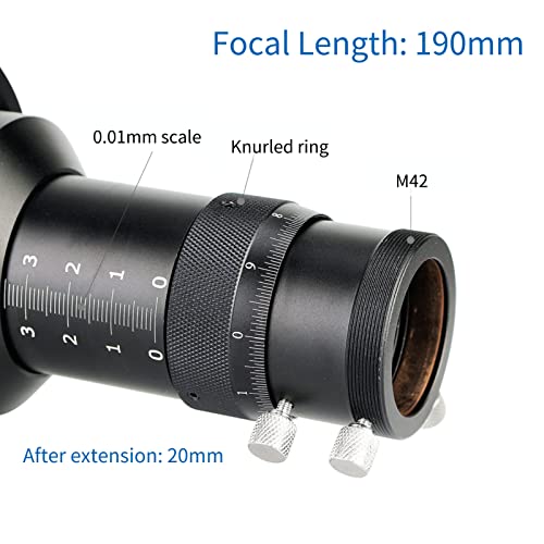 50mm Guide Scope, Aluminium Alloy Finderscope with Double Helical ...