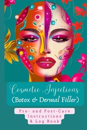 Cosmetic Injections (Botox & Dermal Filler) Log Book – Teal: Modern Art ...