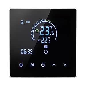 LCD Thermostat, Remote Control AC90V‑240V 3A Programming 3500W Maximum ...