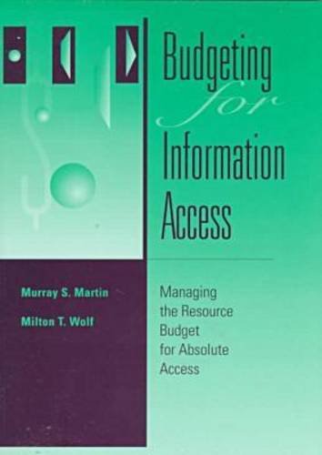 Amazon.com: Budgeting for Information Access: Managing the Resource ...