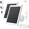 Amazon.com : Solar Panel for Ring Camera, 2 Pack 4W Solar Charger ...