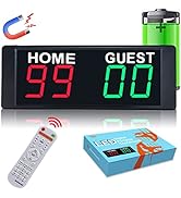Amazon.com : YZ Upgraded Digital Scoreboard with Timer, Mini Magnetic ...
