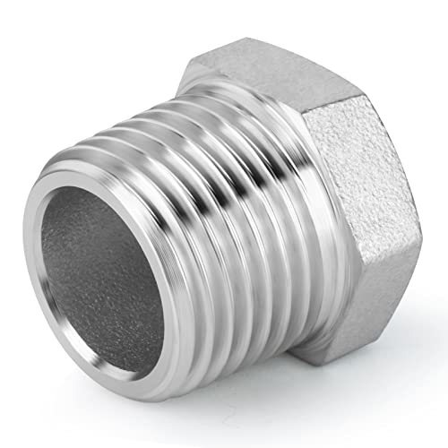 Snapklik.com : TAISHER 10PCS 304 Stainless Steel Reducer Hex Bushing