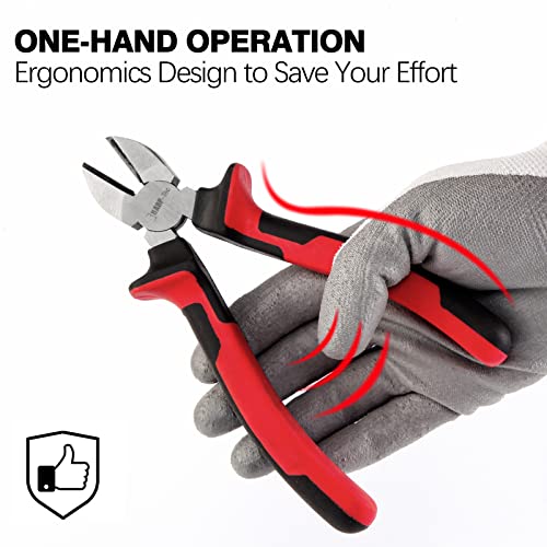 Sharp-tec Pliers Set 3Pcs, 8″ Wire Cutters and 8″ Long Nose Pliers and ...