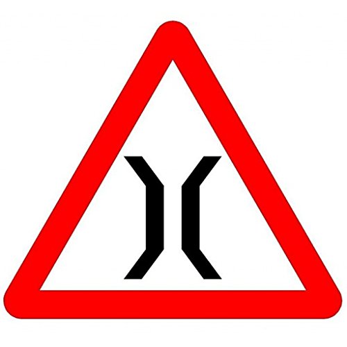 Diamond Hip Retro Reflective Narrow Bridge Ahead Traffic Sign board ...