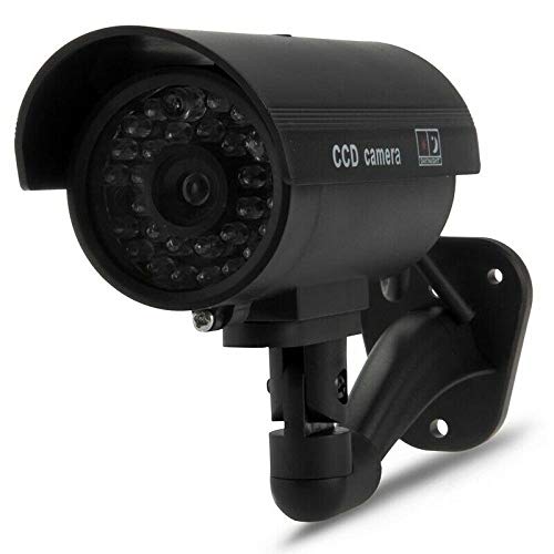 BIG BOOM® Dummy Surveillance Camera Bullet Camera with IR LEDs Fake ...