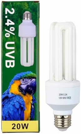 Amazon.com: DoRight UVB 5.0 Bulb for Birds 23W Compact Fluorescent ...
