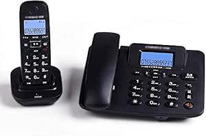 Amazon.co.jp: Phone Home Phone Dital Cordless Phone Set Fixed Line Push ...