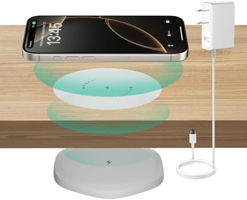 Amazon.com: eazpower Invisible Wireless Charger, 0-30mm Under Desk ...