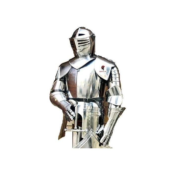 Buy Medieval Epic Knight Full Suit of Armor Custom Size LARP Costume ...