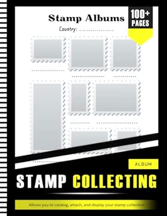 Stamp Collection Book Or Album Stamps For Collectors To Record Organize ...