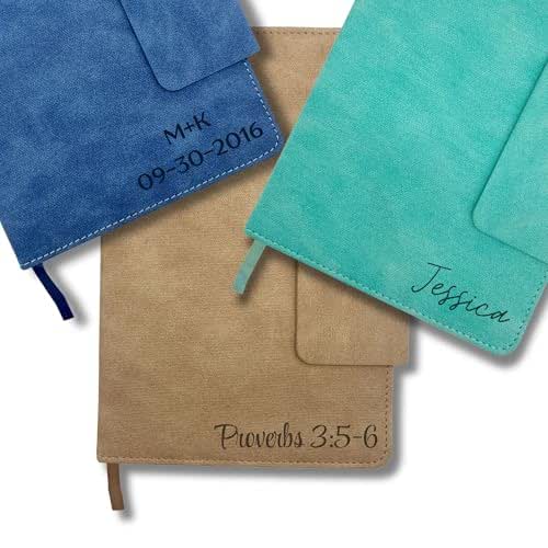 Amazon.com: Custom Engraved Journals - Sandpiper Ink - Lay Flat Journal ...