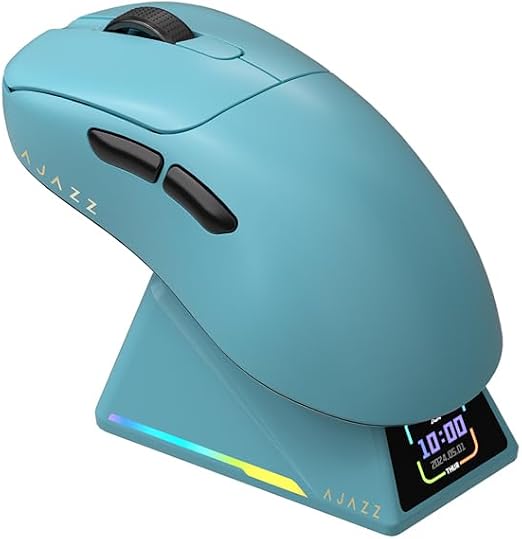 Amazon.com: AJAZZ AJ179APEX 8K Wireless Gaming Mouse, Blue : Video Games
