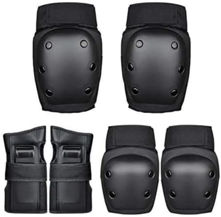 SKEIDO 6pcs/set Adults Child Skating Protective Gear Elbow Knee pads ...