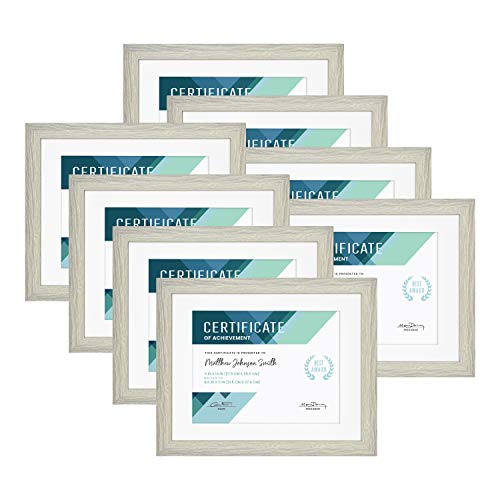 Snapklik.com : Studio Gallery Matted Document Frame Set, 11 X 14 Matted ...