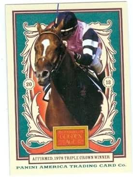Amazon.com: Affirmed trading card (Horse Racing 1978 Triple Crown) 2013 ...