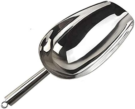 Plastic Scoop 2-Pack Stainless Steel Commercial Scoops - 12oz Capacity ...
