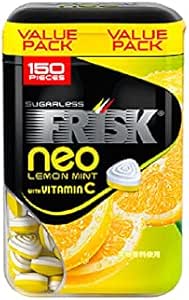 Amazon.co.jp: Kracie Foods Frisk Neo Bottle, Lemon Mint, 4.7 oz (105 g ...