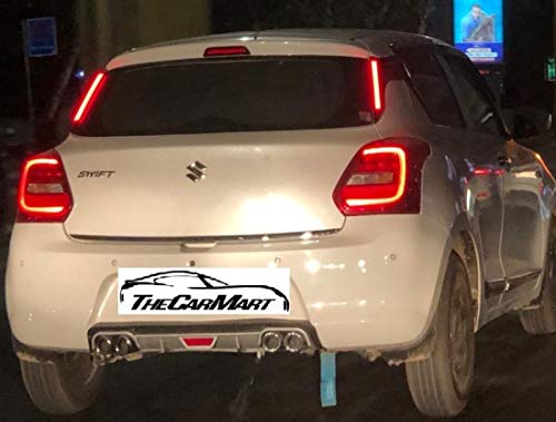 CARMART Rear Bumper Diffuser for Maruti Swift 2018 19 Onwards New Model ...