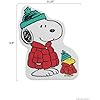 Amazon.com: Peanuts Snoopy and Woodstock Winter Attire Metal Sign ...
