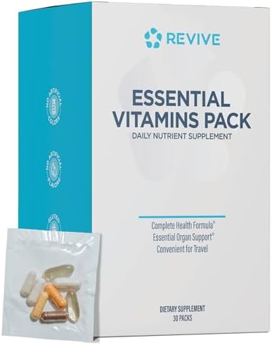 Amazon.com: Revive MD Essential Vitamin Packs for Women & Men, Vitamins ...