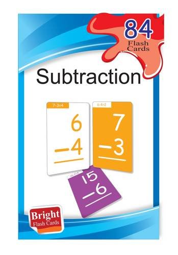 Subtraction (Bright Flash Cards) : Bright Flash Card Editors: Amazon.es ...