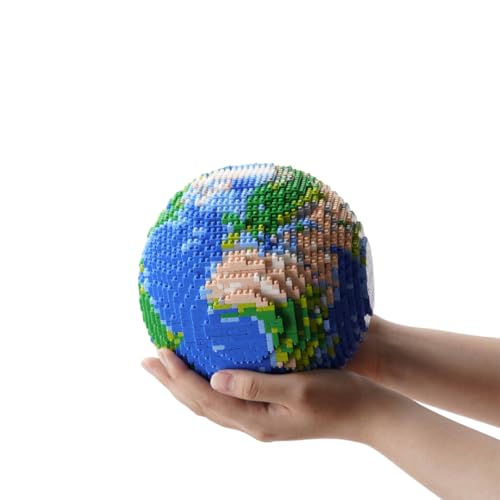 AstroReality: New 3D Pixel Earth Model Building Blocks Set (Pro), 11 ...