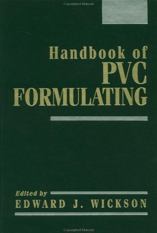 Amazon.com: Handbook of Polyvinyl Chloride Formulating: 9780471601821 ...