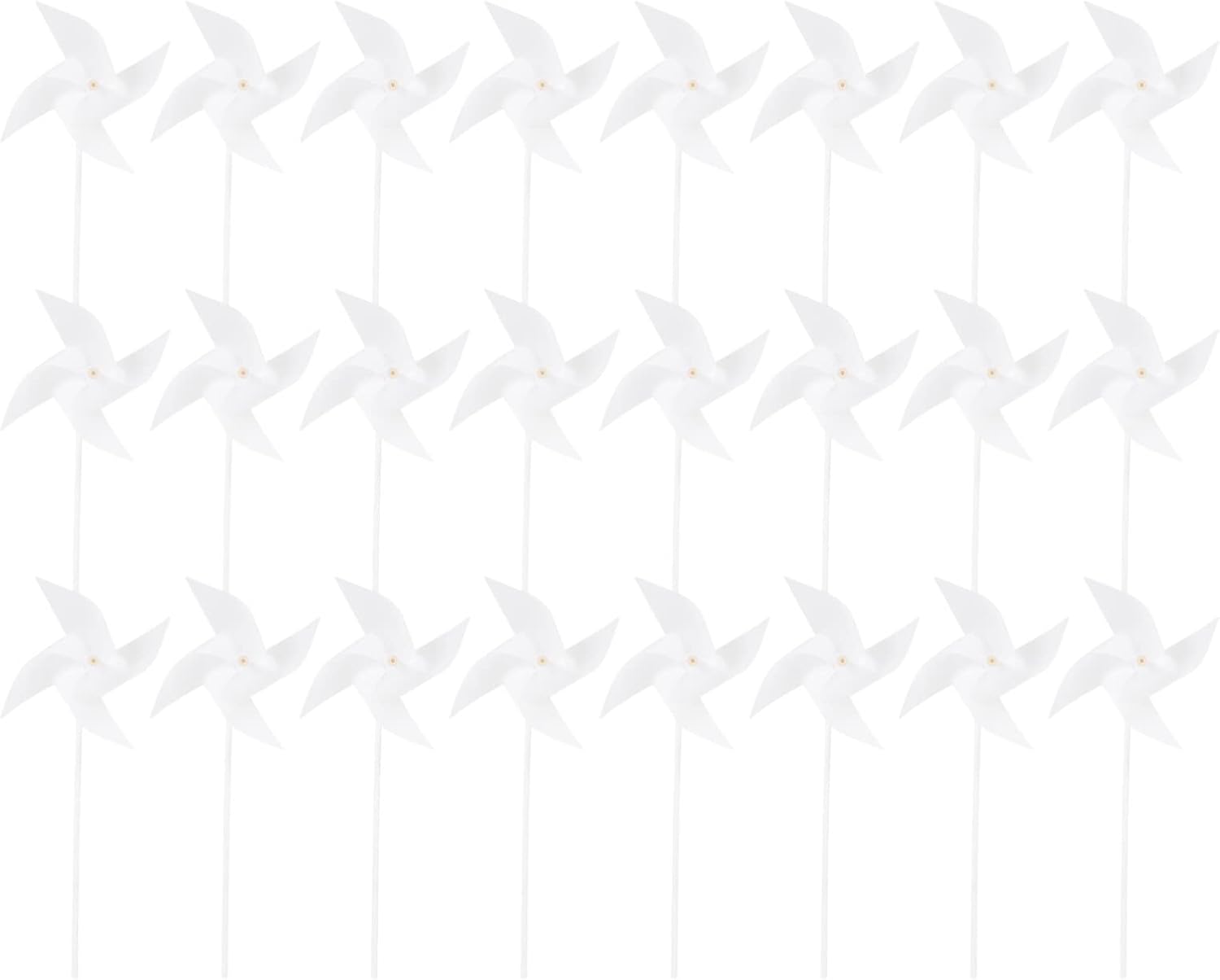 Amazon.com: COHEALI DIY Blank Paper White Craft pinwheels DIY Paper ...