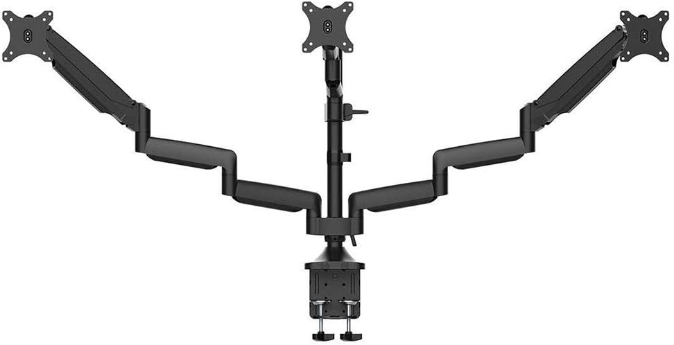 Amazon.com: Monoprice Triple Monitor Gas Spring Mount - for up to 32 ...
