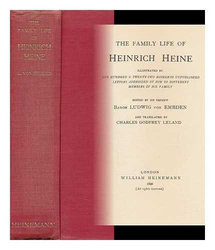 The Family Life of Heinrich Heine : Illustrated by One Hundred and ...