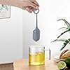 Amazon.com: 2 Pcs Food Grade Silicone Tea Infuser, Long Handle Tea ...