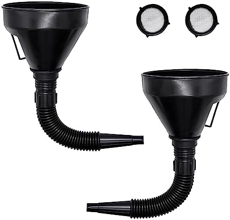U-BCOO Multi-fFunctional Plastic Funnel Oil Funnel With Flexible ...