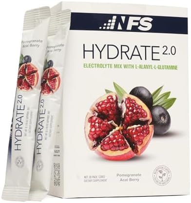 Amazon.com: Hydrate 2.0 Electrolytes Hydration Powder Packets ...
